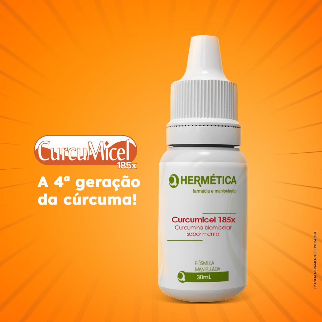 Curcumicel - Curcumina Biomicelar Sabor Menta c/30mL
